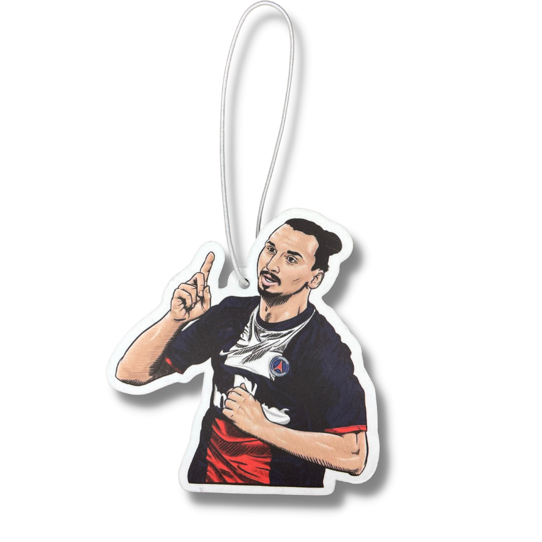 Zlatan Ibrahimovic Flashback Air Freshener – The Footy Culture